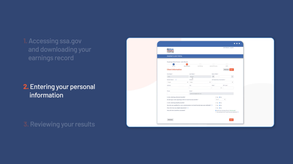 RSSA Roadmap Client Portal Tutorial - RSSA